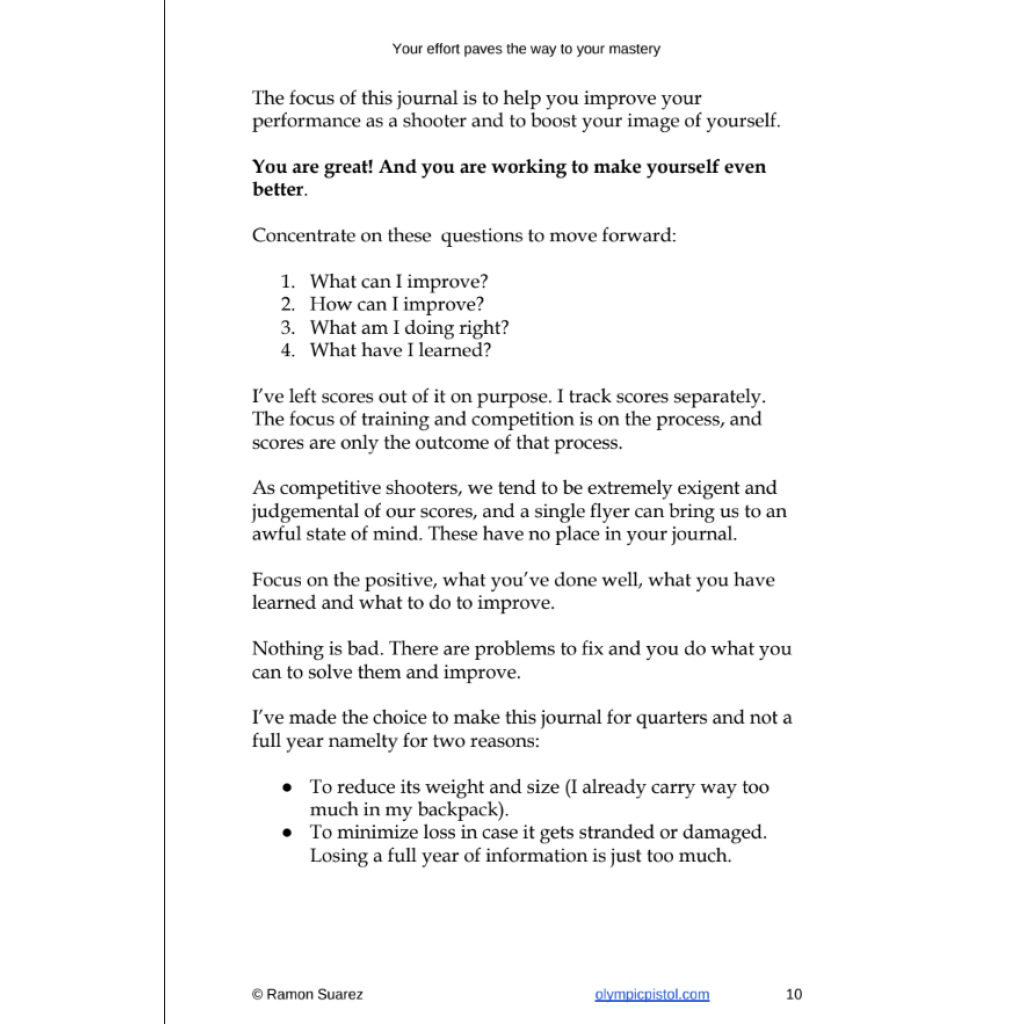 Target Shooting Journal - Sport Shooting Depot
