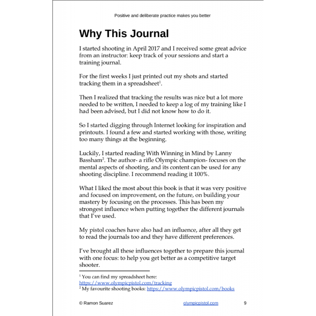 Target Shooting Journal - Sport Shooting Depot