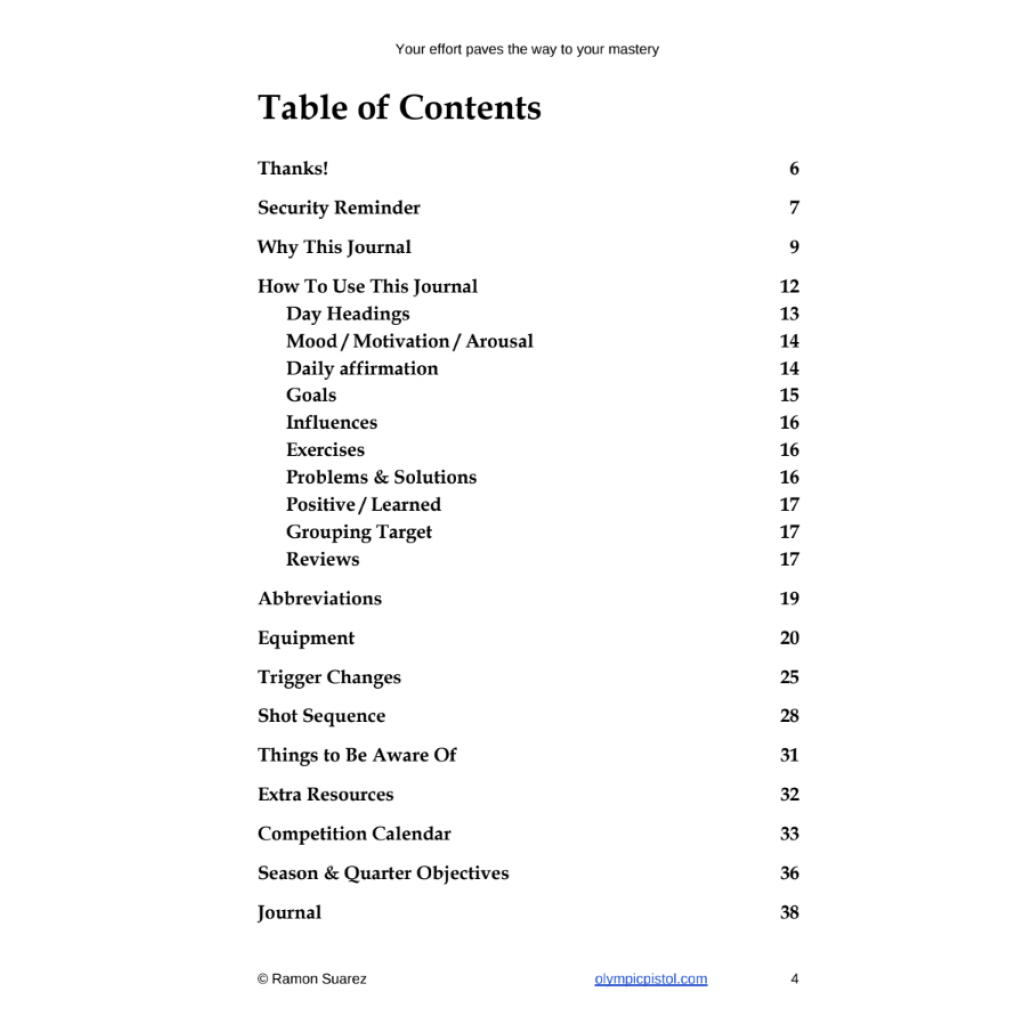 Target Shooting Journal - Sport Shooting Depot