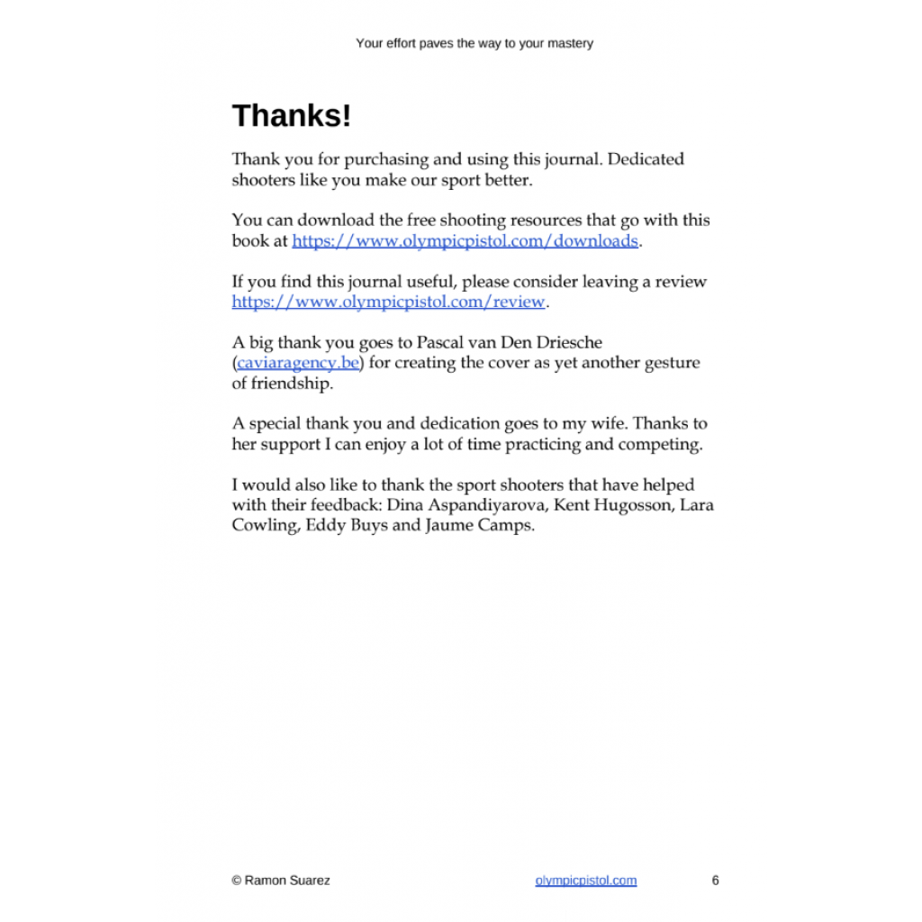 Target Shooting Journal - Sport Shooting Depot